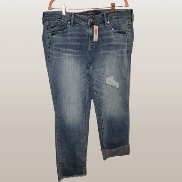 torrid | Jeans | Torrid Feelthefit Boyfriend Crop | Poshmark